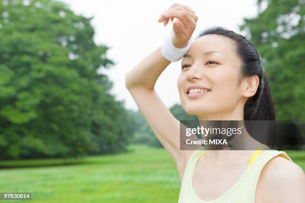 Sweaty Japanese Women Photos And Premium High Res Pictures Getty Images