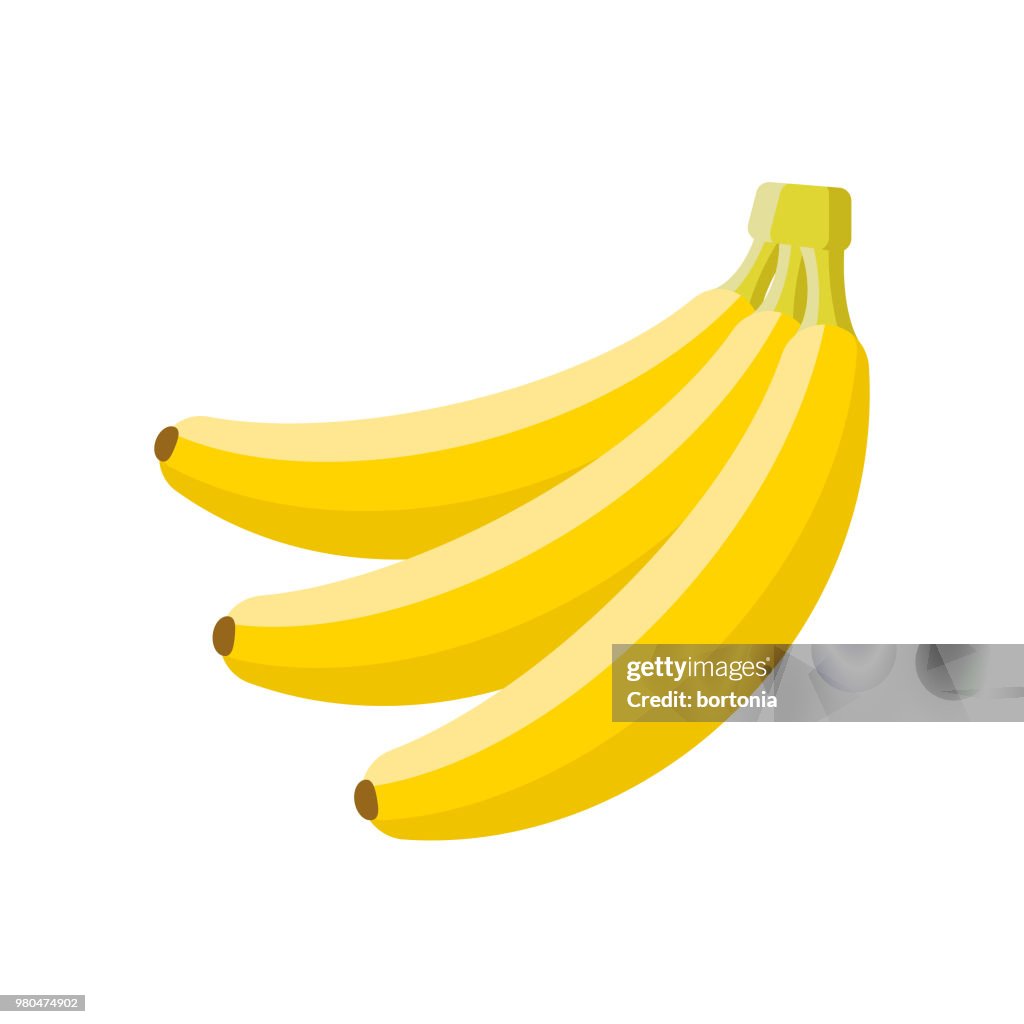 Banana Flat Design Fruit Icon High-Res Vector Graphic - Getty Images Banana Flat Design Fruit Icon High-Res Vector Graphic - Getty Images