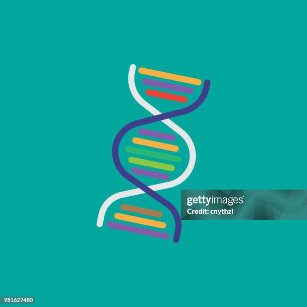 Genetics Flat Icon High Res Vector Graphic Getty Images