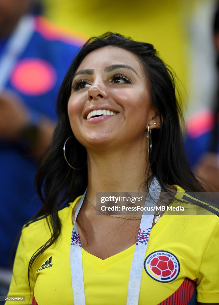 Colombia Fans During The 2018 Fifa World Cup Russia Group H Match
