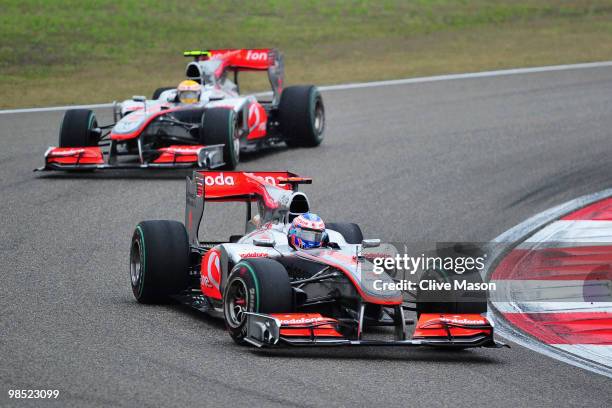 Jenson Button Lewis Hamilton Photos and Premium High Res Pictures ... Jenson Button Lewis Hamilton Photos and Premium High Res Pictures ...