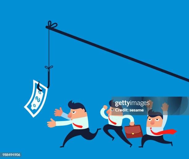 Money Chasing Man Cartoon High Res Illustrations - Getty Images Money Chasing Man Cartoon High Res Illustrations - Getty Images