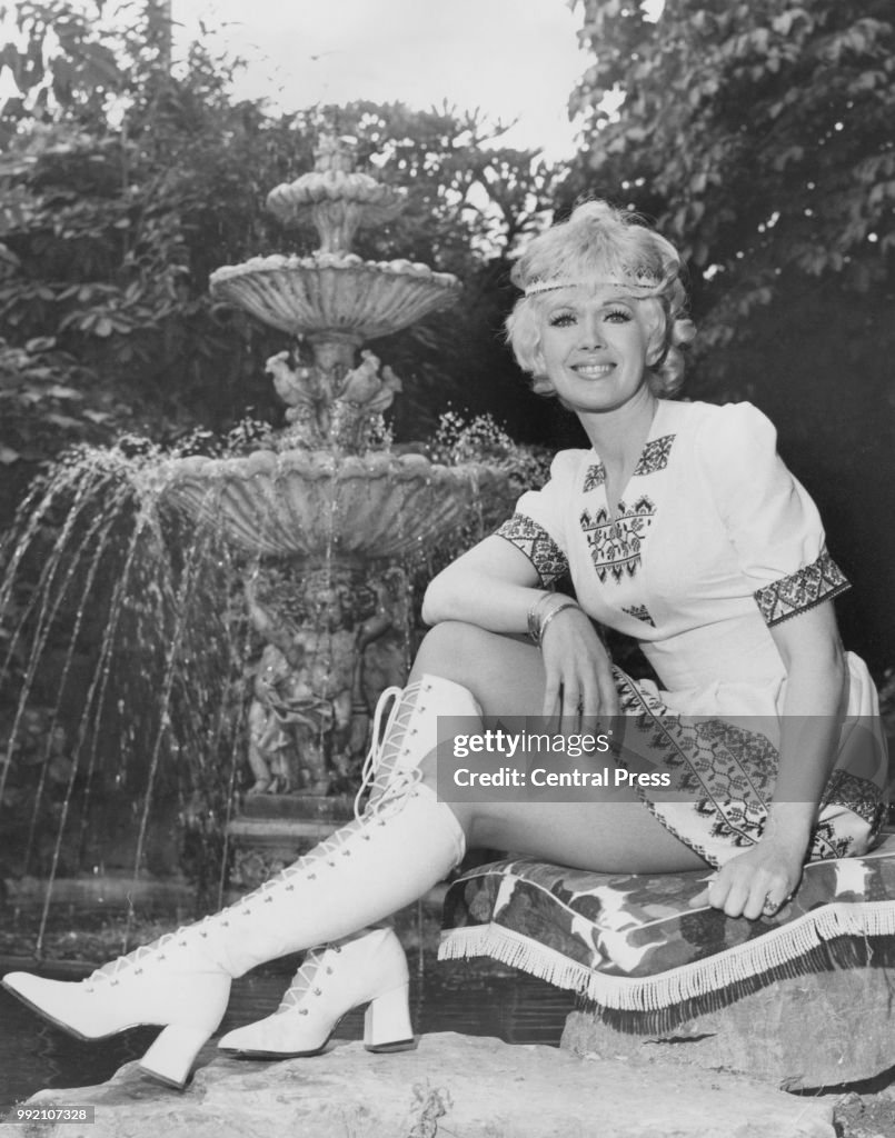 American Actress And Singer Connie Stevens In London 13th July 1971
