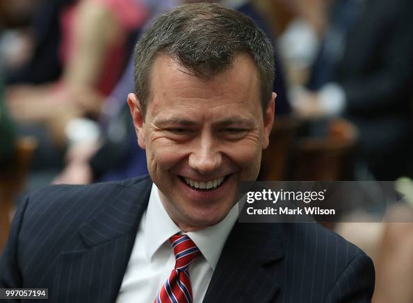 Deputy Assistant FBI Director Peter Strzok waits to testify before a ... Deputy Assistant FBI Director Peter Strzok waits to testify before a ...