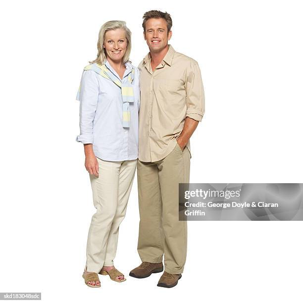 Woman With Arm Around Mans Waist Photos And Premium High Res Pictures