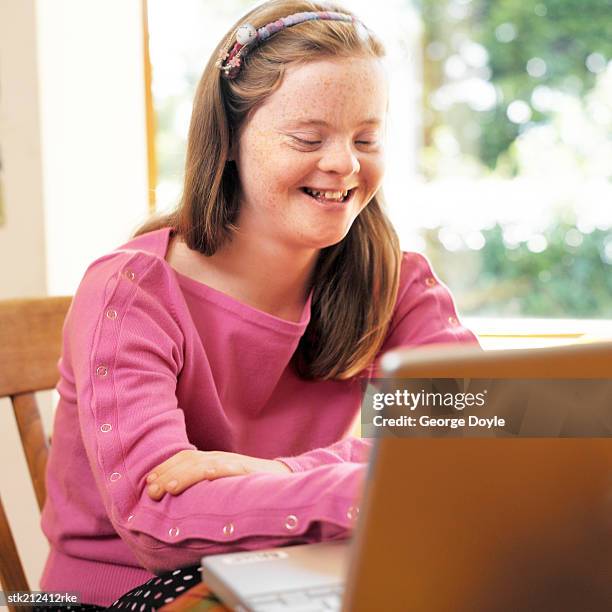 Downs Syndrome Computer Photos And Premium High Res Pictures Getty Images